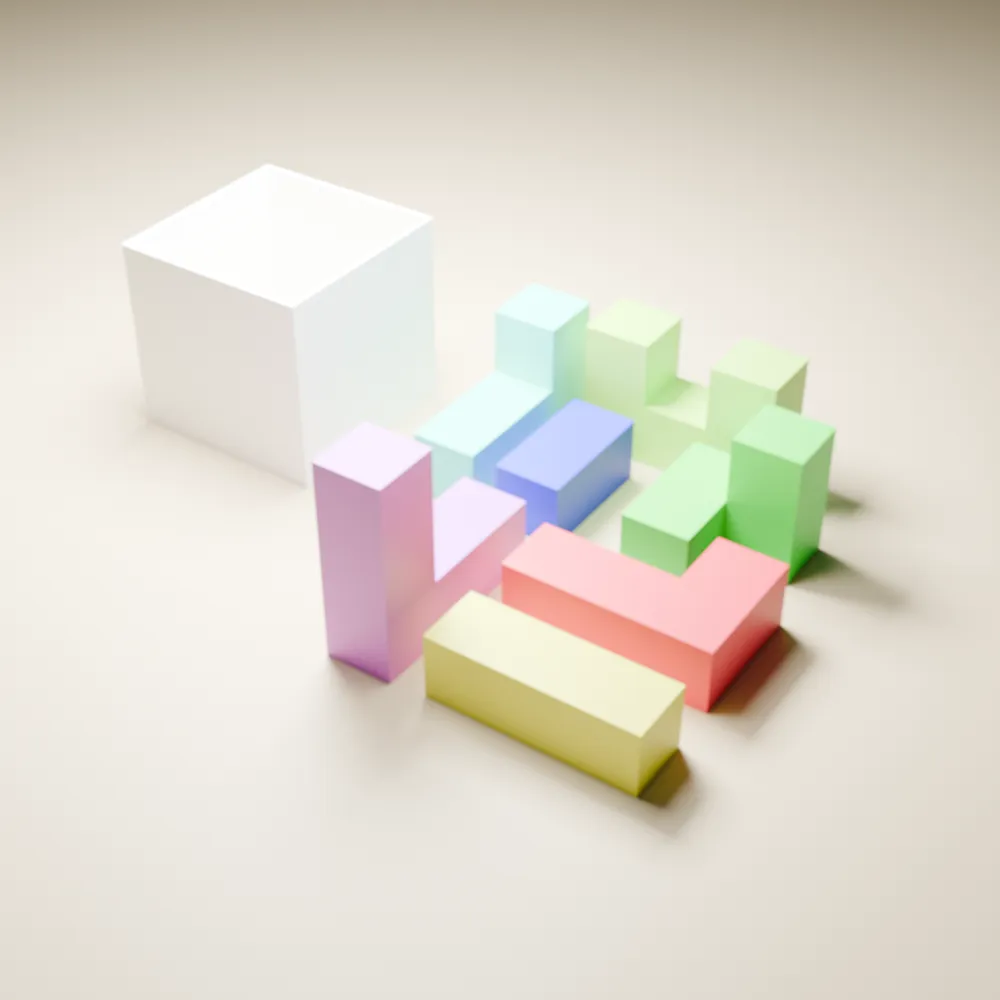 Cube brain teaser with box by prokopzeleny MakerWorld: Download Free 3D ...