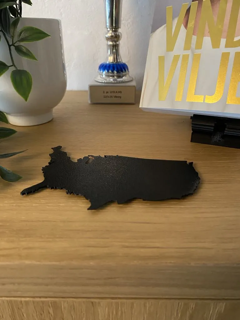 USA Main land map - Free 3D Print Model - MakerWorld