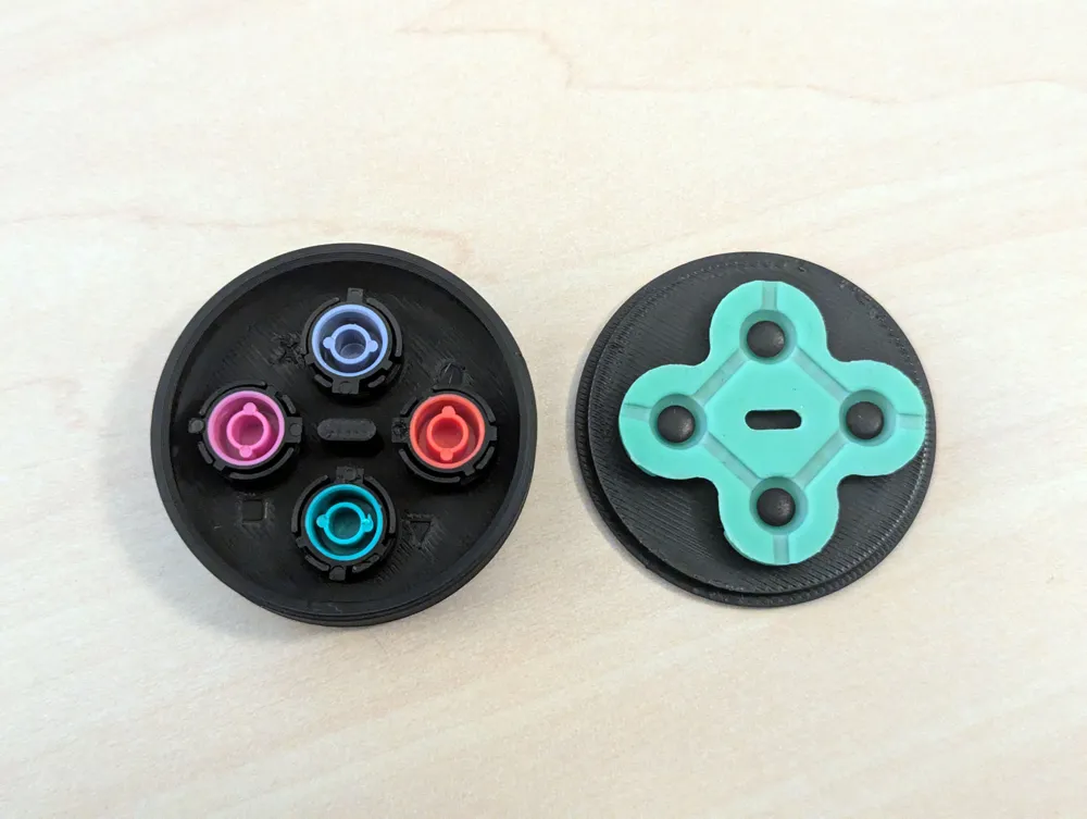 Playstation Controller Fidget Button - PS1 PS2 PS3 by mourix MakerWorld ...