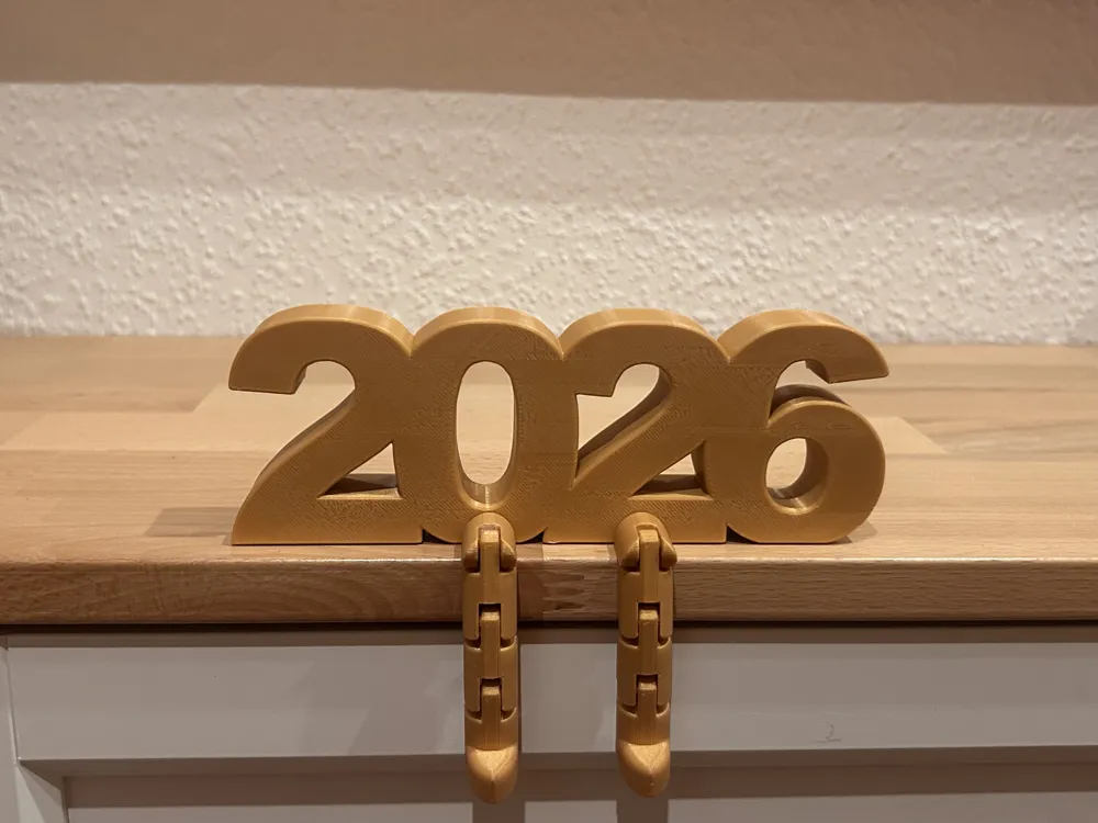 Feliz Ano Novo 2026 - Feliz Ano Novo - Modelo gratuito para impressão ...