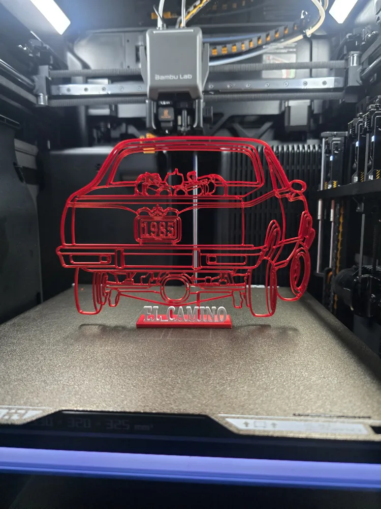1985 Chevy El Camino Modelo De Impresión 3d Gratuito Makerworld