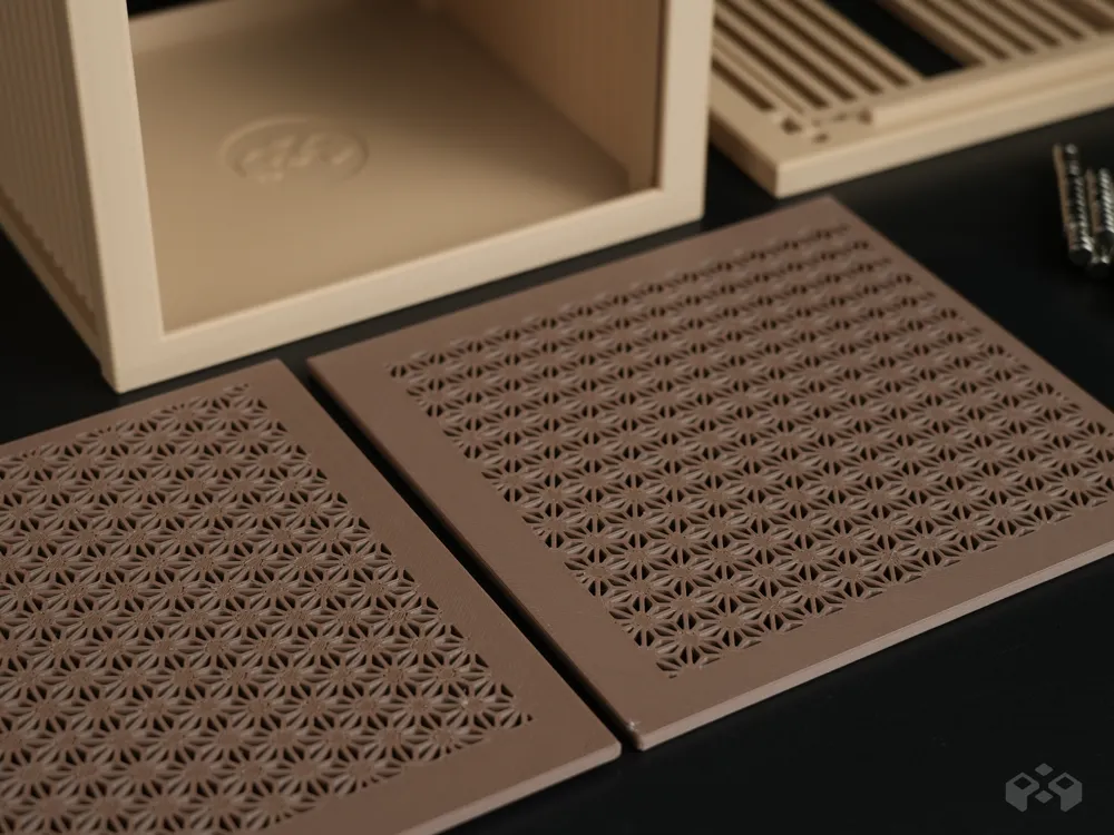 Tissue Dispenser Cube Asanoha Style by Meyui MakerWorld: Download Free ...