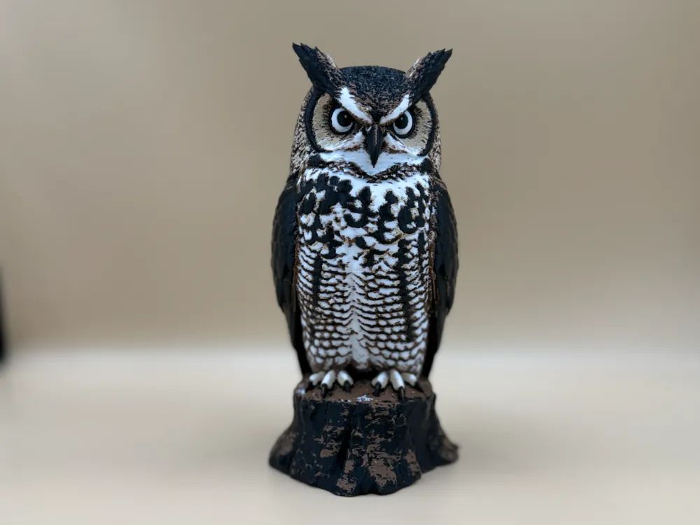 The Watchful Owl - Free 3D Print Model - MakerWorld