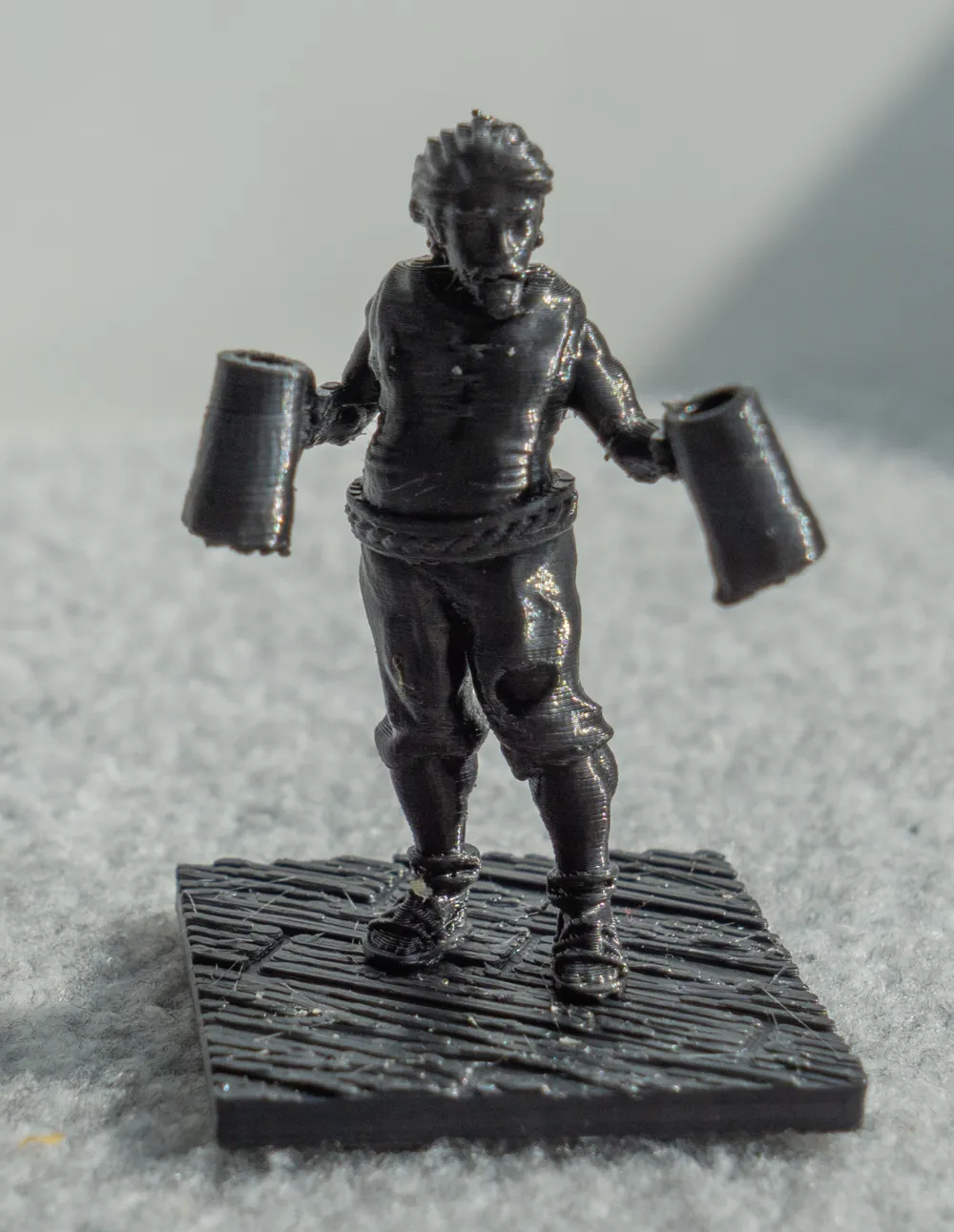 DND miniature Human Bartender 28mm scale by fb-artwork - MakerWorld