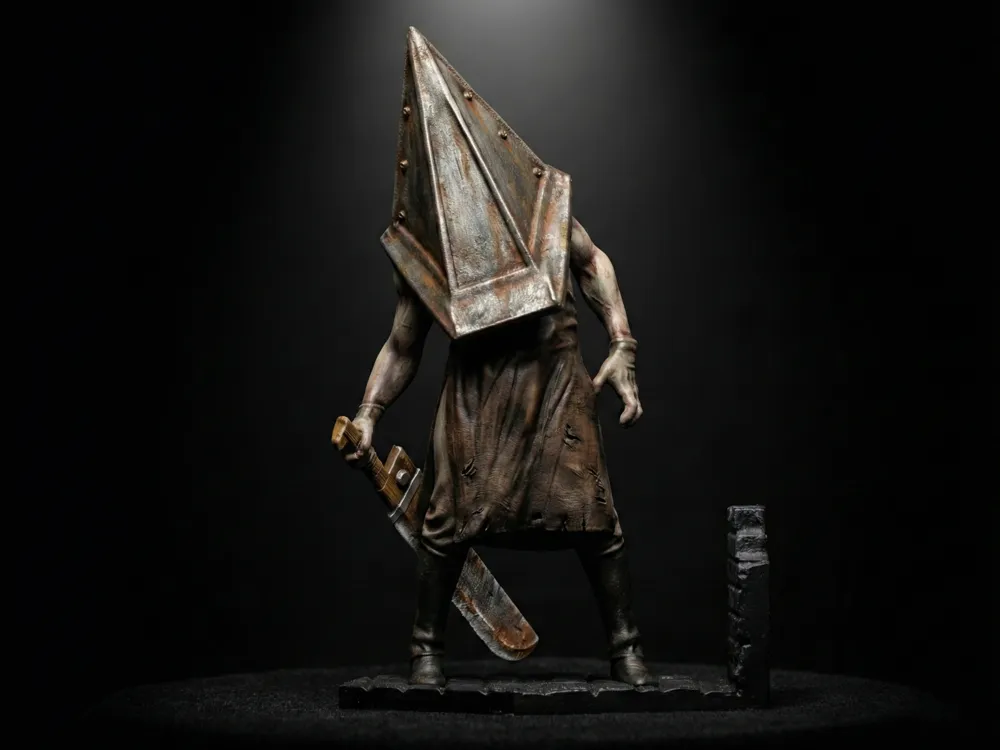 Pyramid Head - Silent Hill Iconic Figure - Free 3D Print Model - MakerWorld