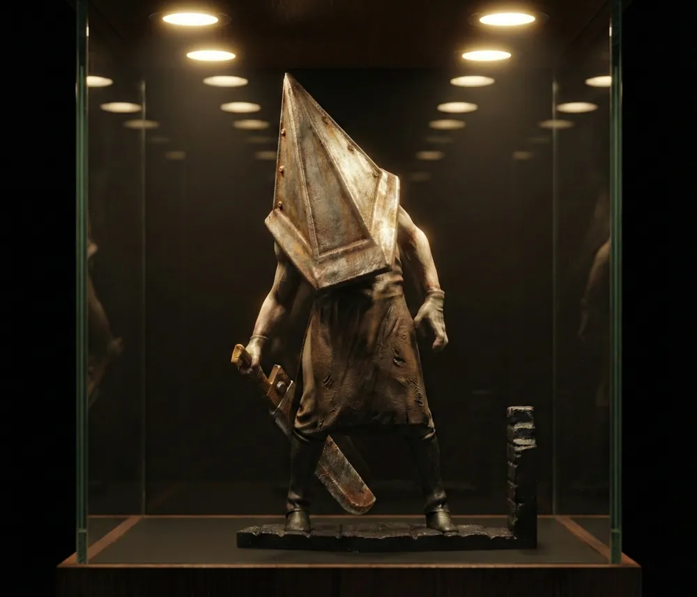 Pyramid Head - Silent Hill Iconic Figure - Free 3D Print Model - MakerWorld