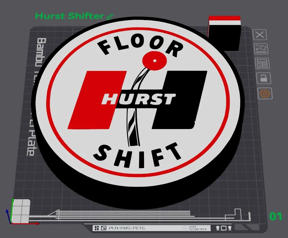 Vintage Hurst Shifter LED Sign by Wizard7741 MakerWorld: Download Free ...