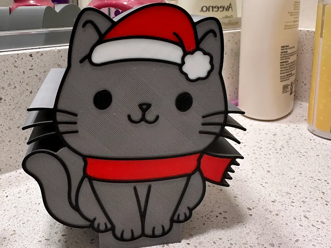 Bath and body works foaming soap Santa cat holder by goldilocks ...