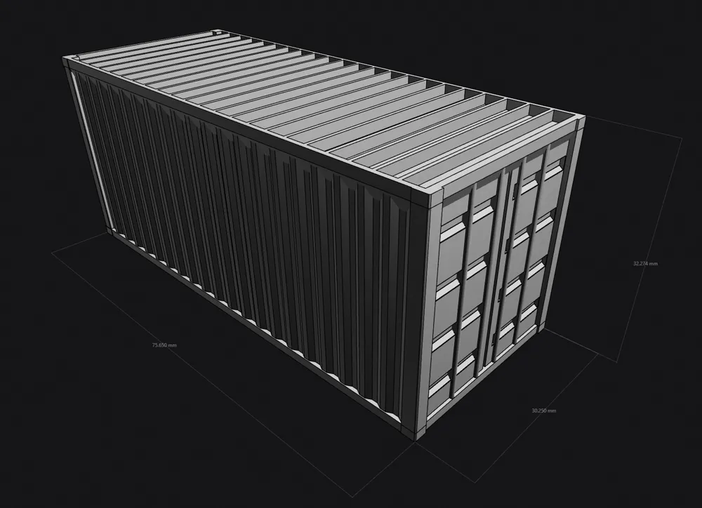 CARGO Shipping Container by hnx MakerWorld: Download Free 3D Models