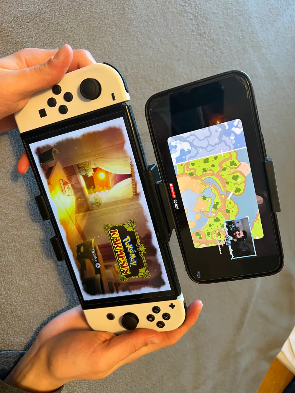 Nintendo Switch Phone holder by AVito3D - MakerWorld
