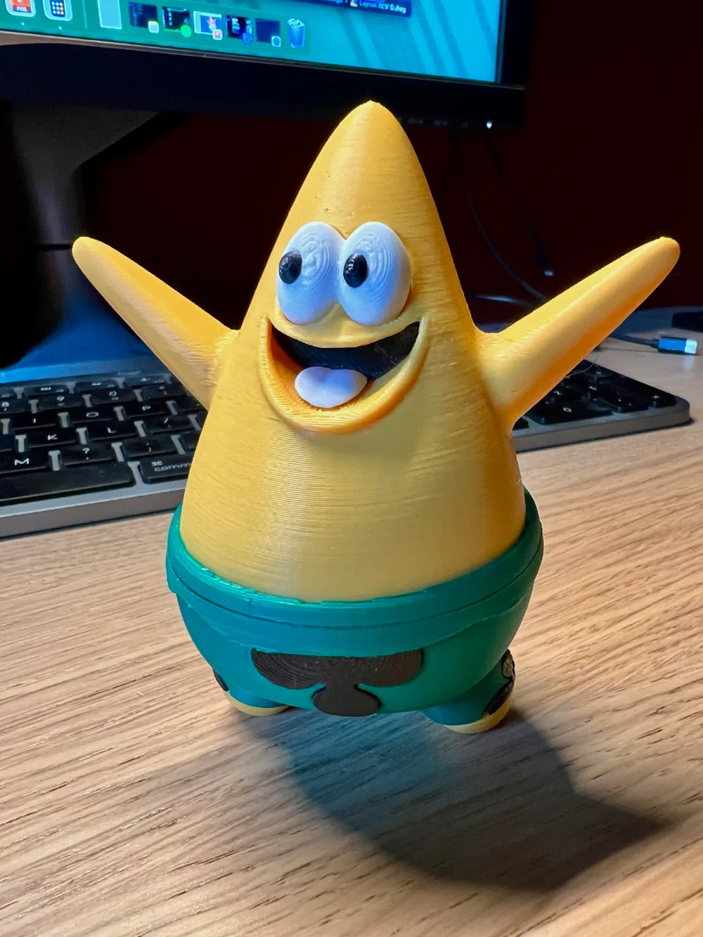 Patrick star puzzle toy by Printainius MakerWorld: Download Free 3D Models