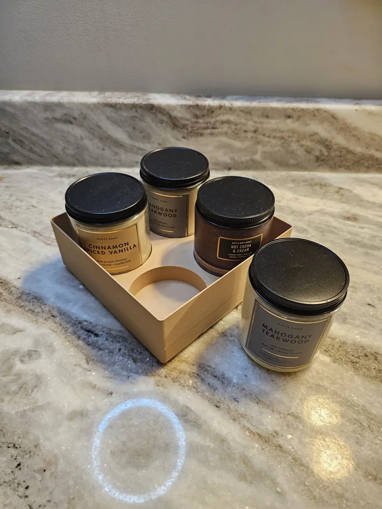 Bath and Body Works 1 Wick Candle Bin - Free 3D Print Model - MakerWorld