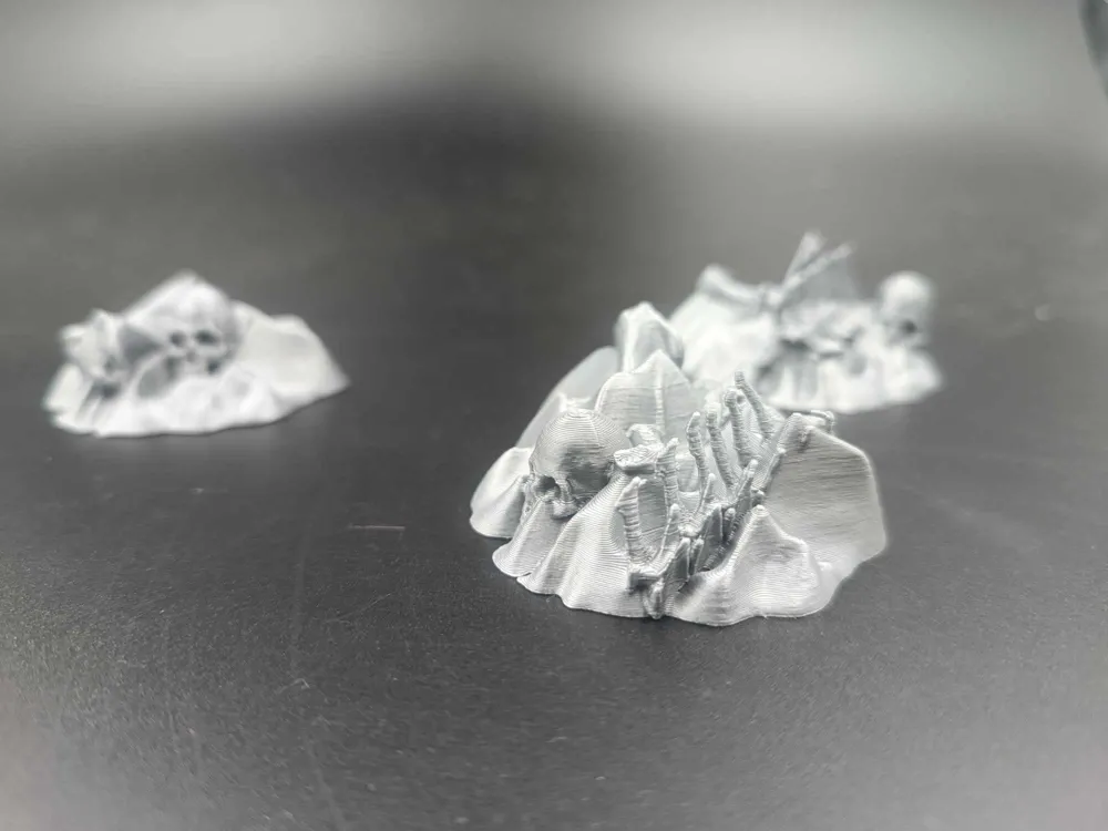 Pile of bones - DnD Miniature Terrain set by drakeforge3d MakerWorld ...