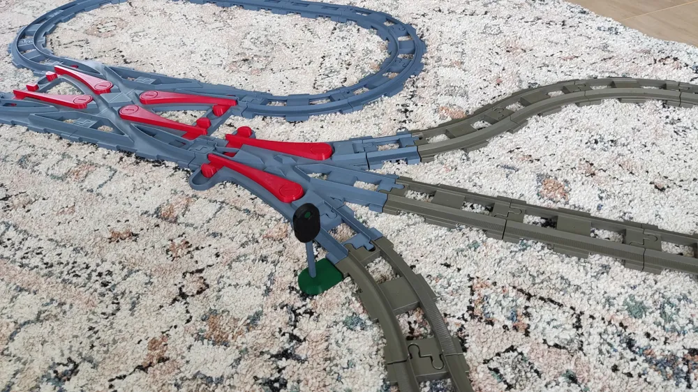 Duplo Train Track - Triple Switch by Thymen MakerWorld: Download Free ...