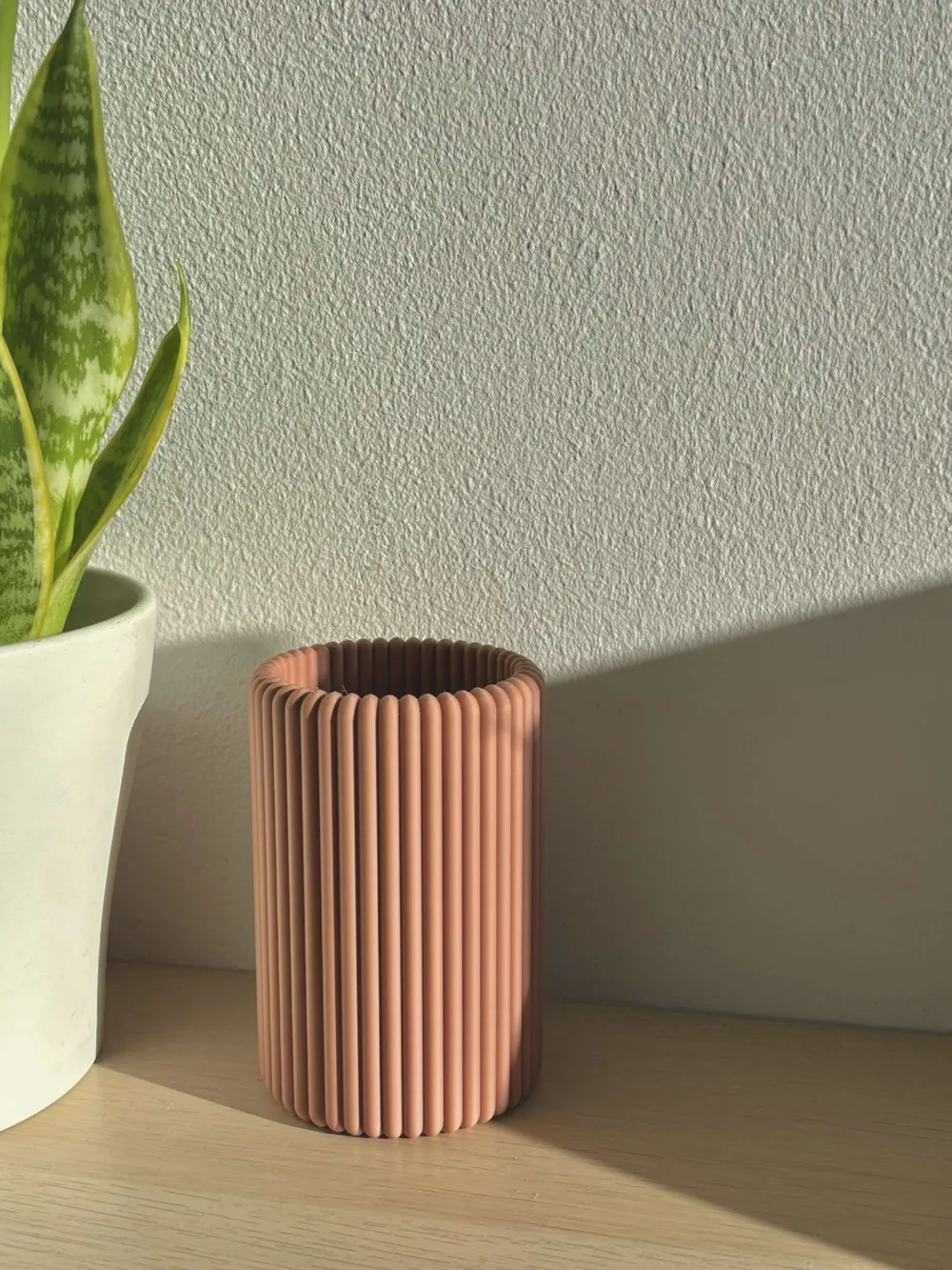 Ribbed Pot For Pens/pencils by BarneyP - MakerWorld