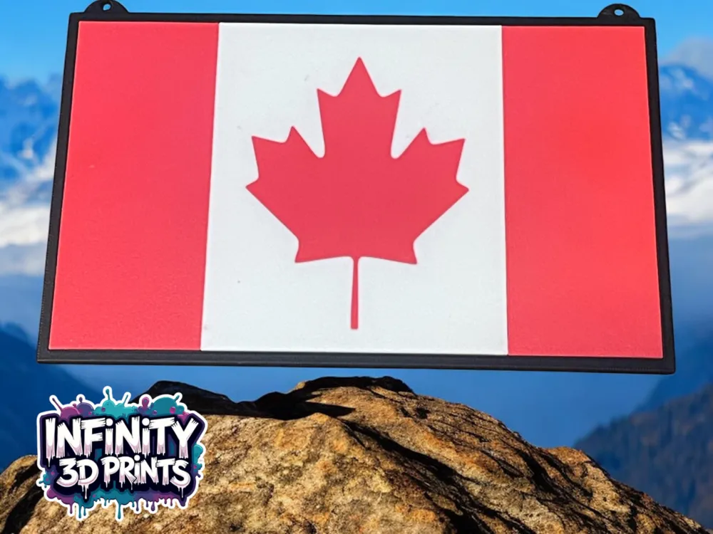 CANADIAN FLAG by INFINITY 3D PRINTS - MakerWorld