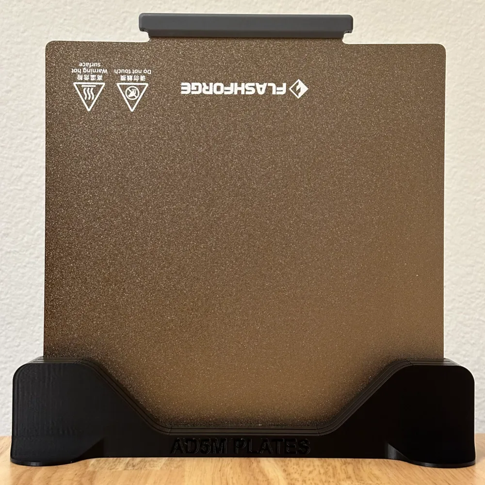 Flashforge Adventurer 5M Build Plate/Sheet Holder Remixed by Chongfun ...