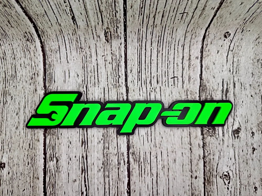 Snap-On Logo - Free 3D Print Model - MakerWorld