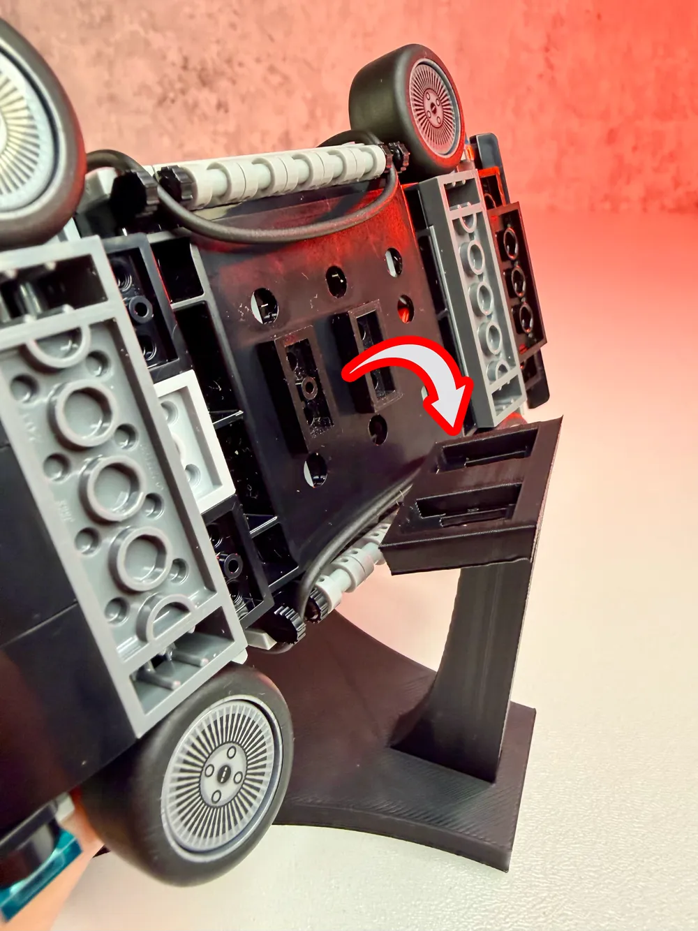 Stand for LEGOs Speed Champions 77256 - Free 3D Print Model - MakerWorld