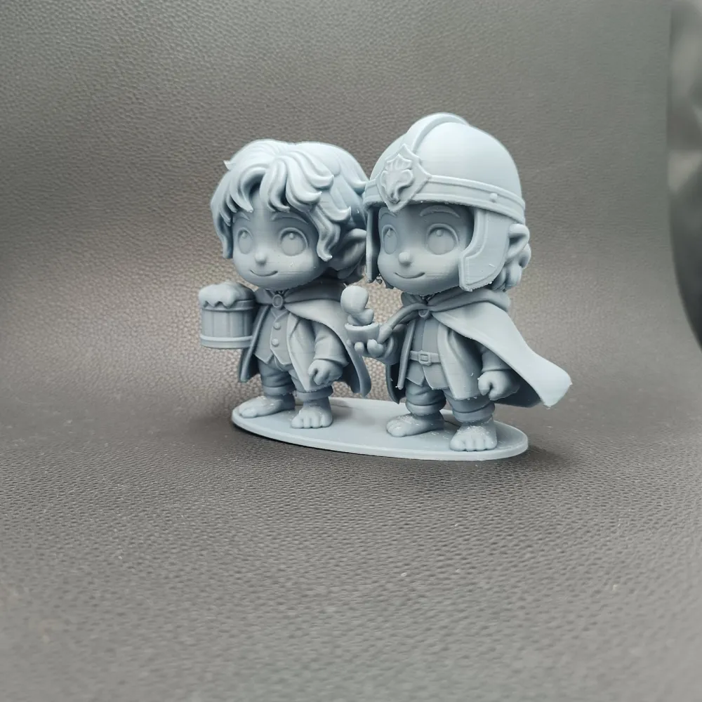 Hobbits of the Shire – Chibi Merry & Pippin LOTR - Free 3D Print Model ...