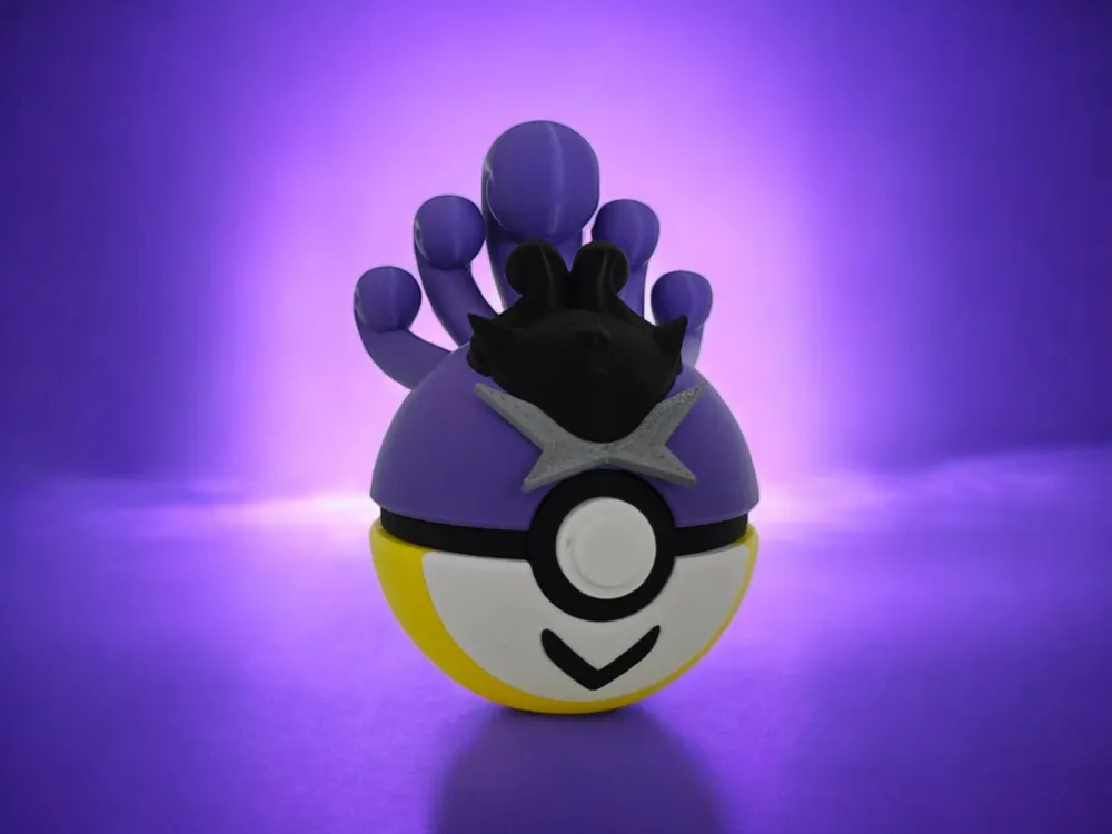 #0243 Raikou Pokéball - Multiparts by 3D Girl MakerWorld: Download Free ...