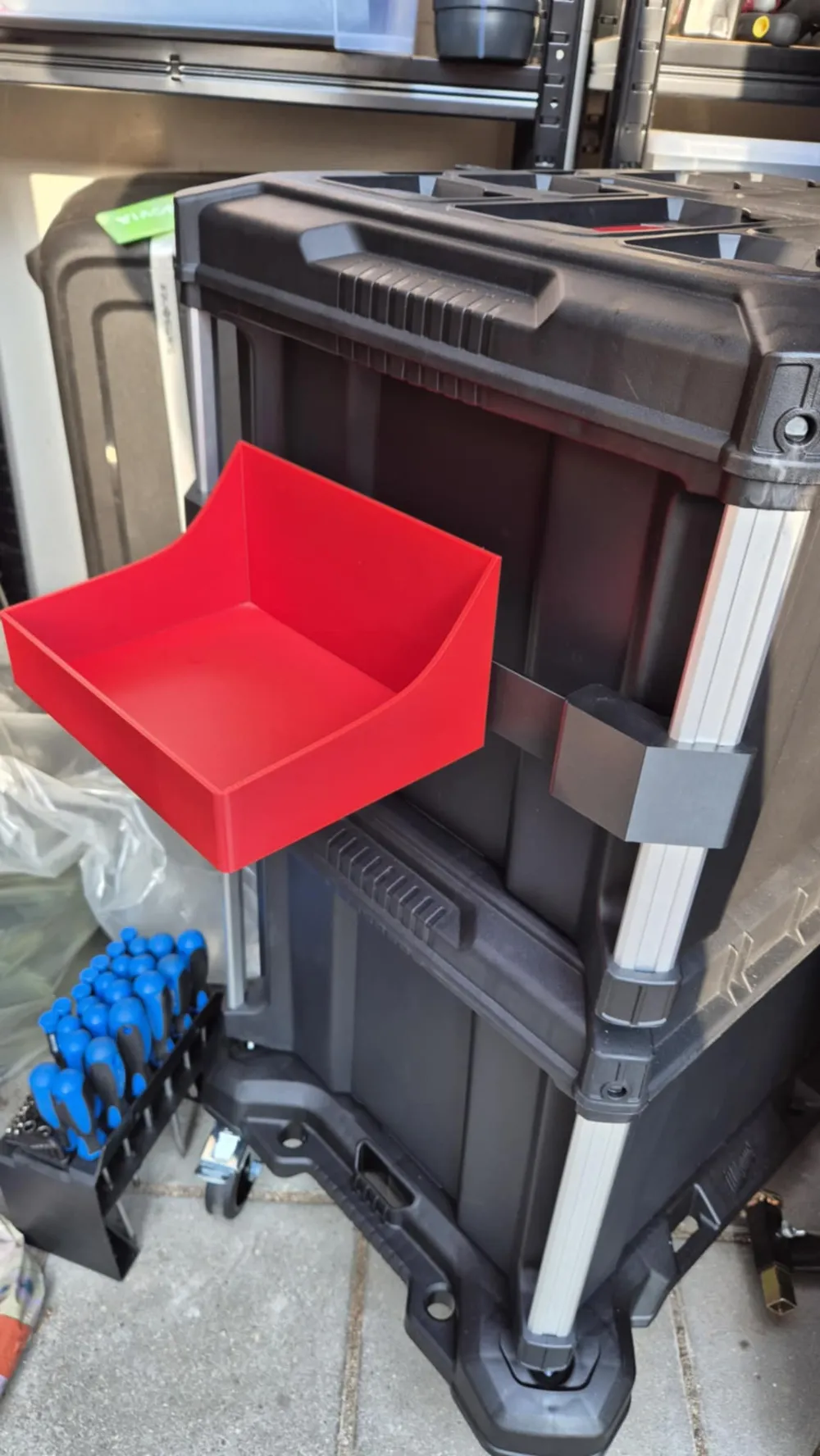 Milwaukee Packout Rail mounting system - Free 3D Print Model - MakerWorld