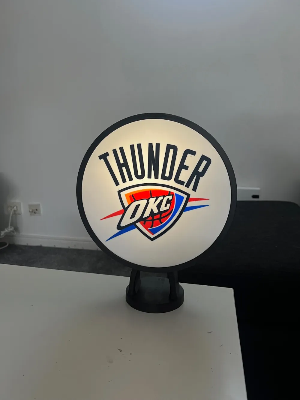 LOGO NBA LIGHTBOX OKC THUNDER by ML85 - MakerWorld
