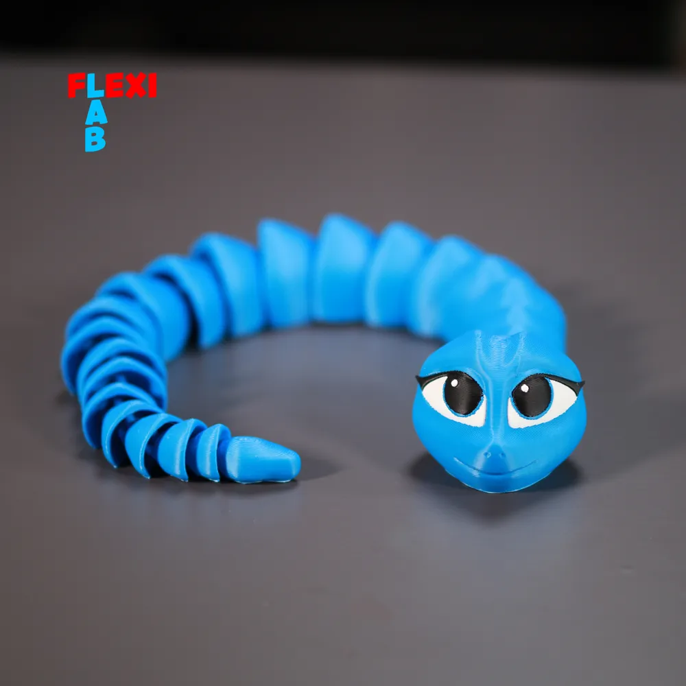 Flexi Snake Articulated Toy Snake by FlexiLAB MakerWorld: Download Free ...