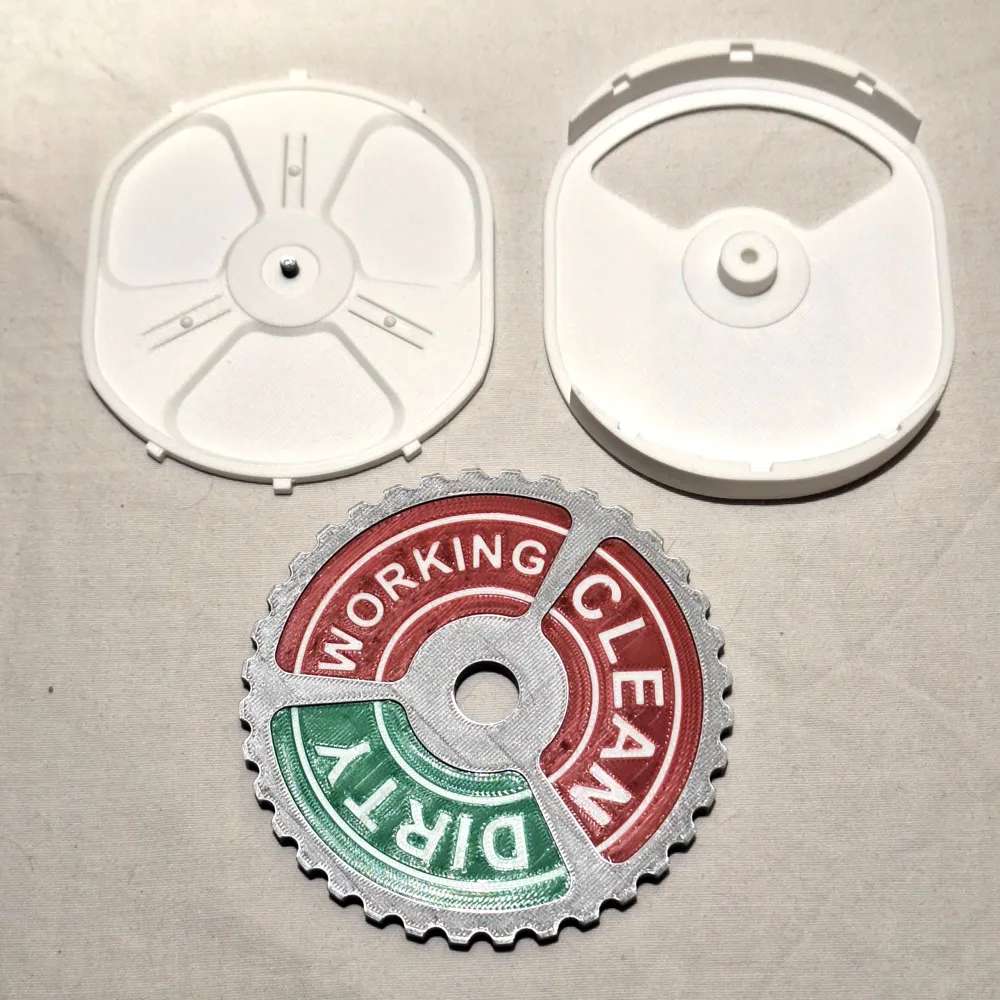 Rotating Dishwasher Status Indicator - 3 states by Frantisek23 ...