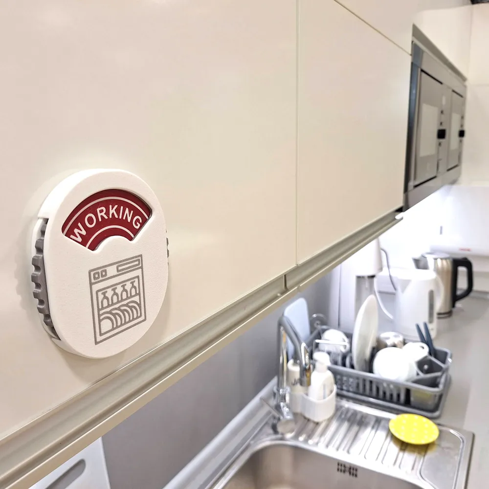 Rotating Dishwasher Status Indicator - 3 states by Frantisek23 ...