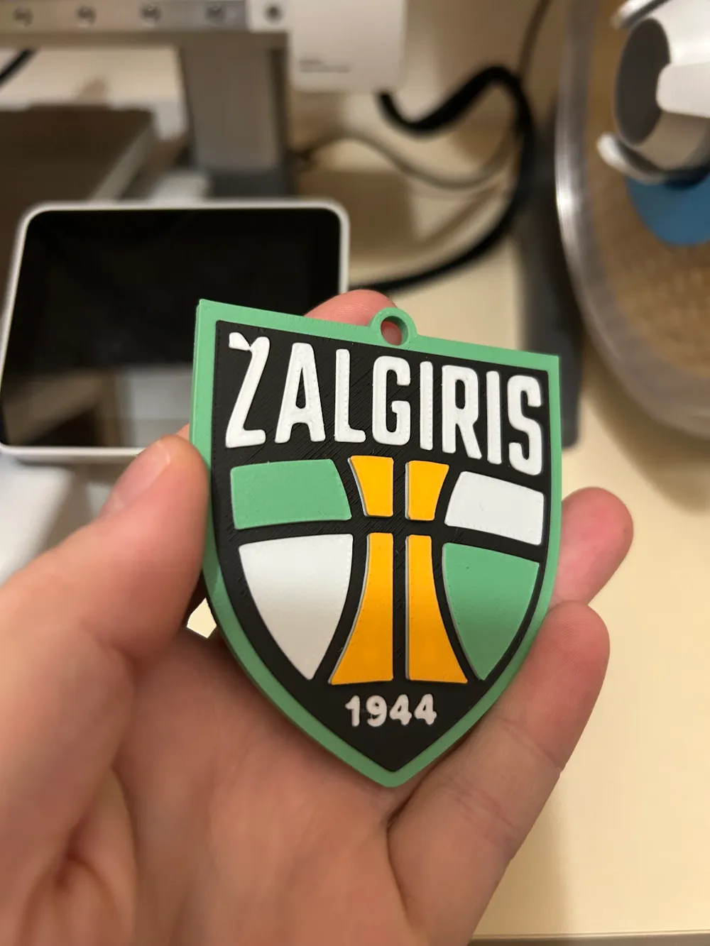 ZALGIRIS logo - Free 3D Print Model - MakerWorld