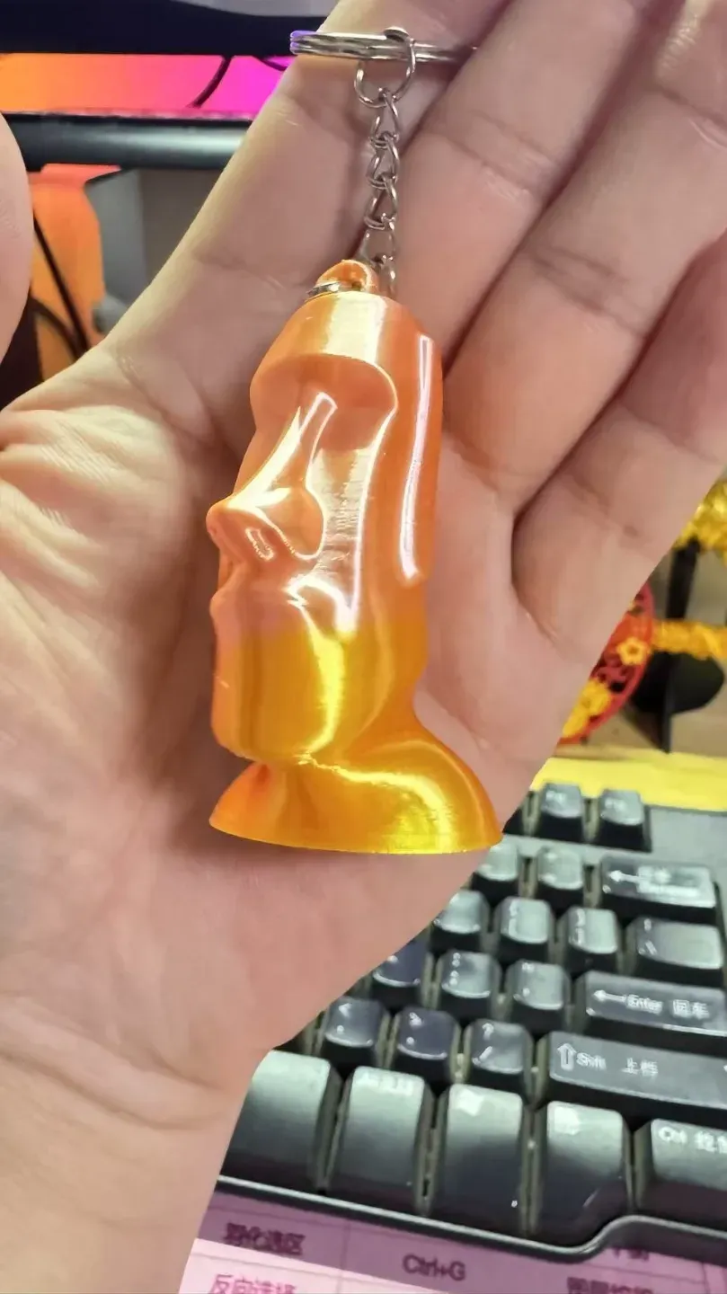 Moai Keychain Version by gdx-3d - MakerWorld