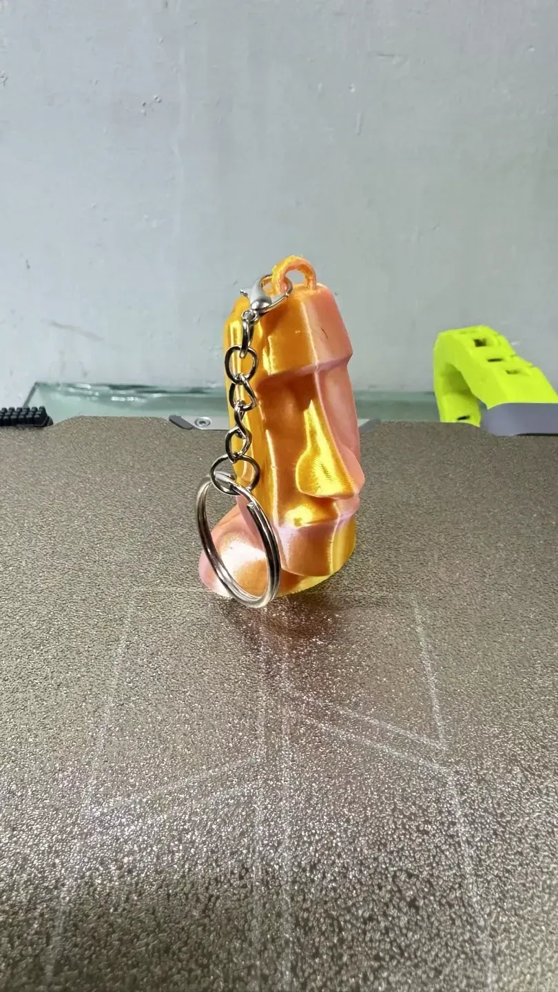 Moai Keychain Version by gdx-3d - MakerWorld