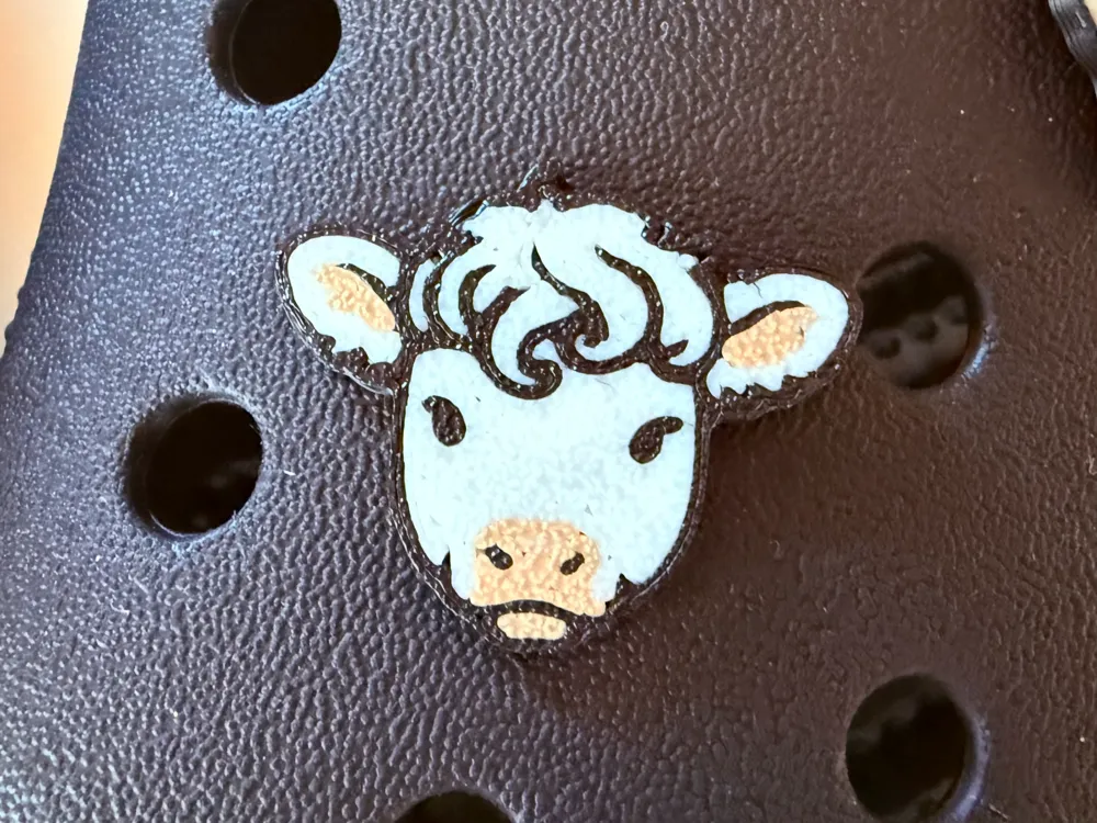 Farm Animal Croc Charms by SwissPrint MakerWorld: Download Free 3D Models