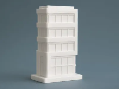 Miniature Skyscraper Model by MonsieurPierre MakerWorld: Download Free ...