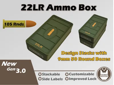 Ammo Storage Box Collection | Collection - MakerWorld: Download Free 3D Models