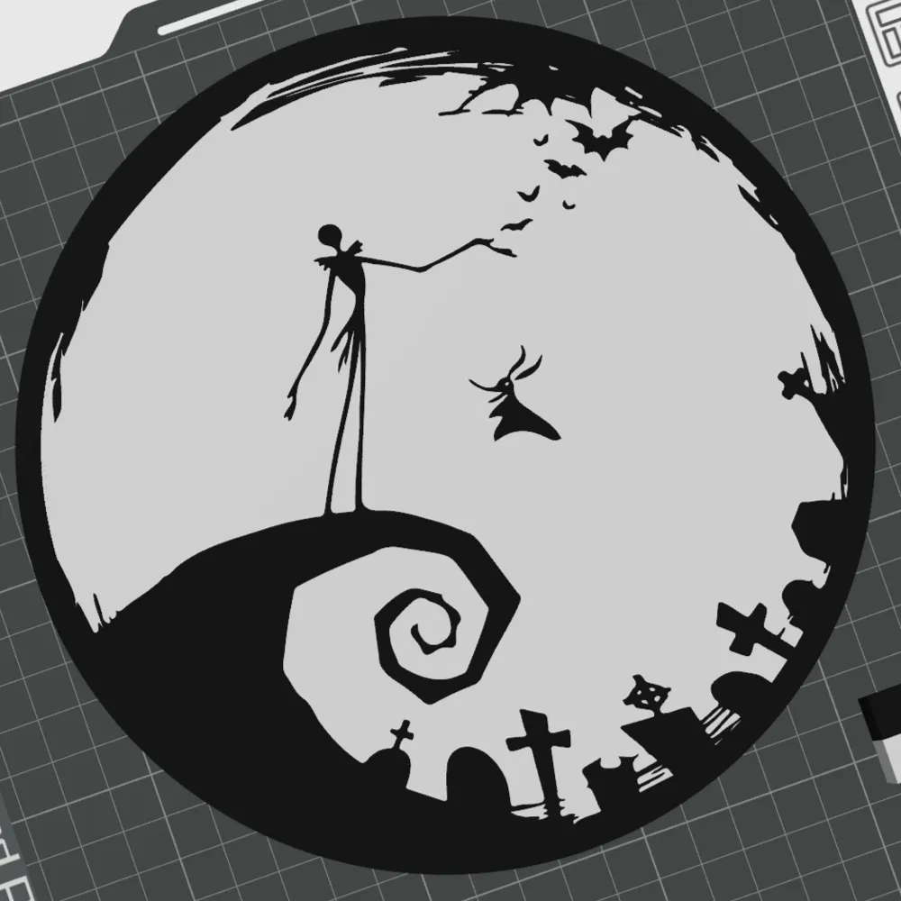 Nightmare Before Christmas Light Box Multi by omegapoint - MakerWorld