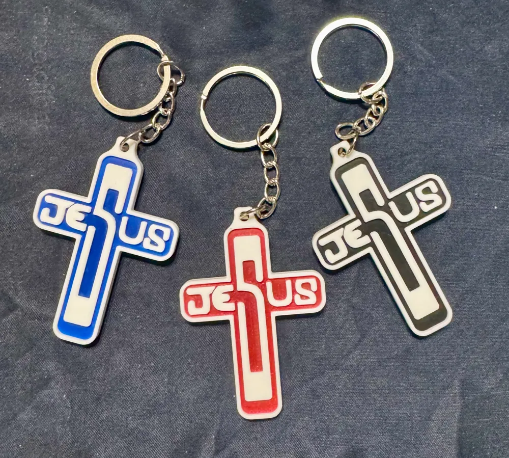 Jesus Key Chain by OldSalty3D MakerWorld: Download Free 3D Models