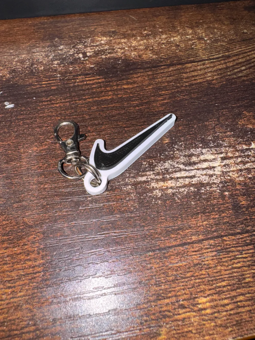 Simple Nike Logo Keychain | Multicolor by PrintAddiction - MakerWorld