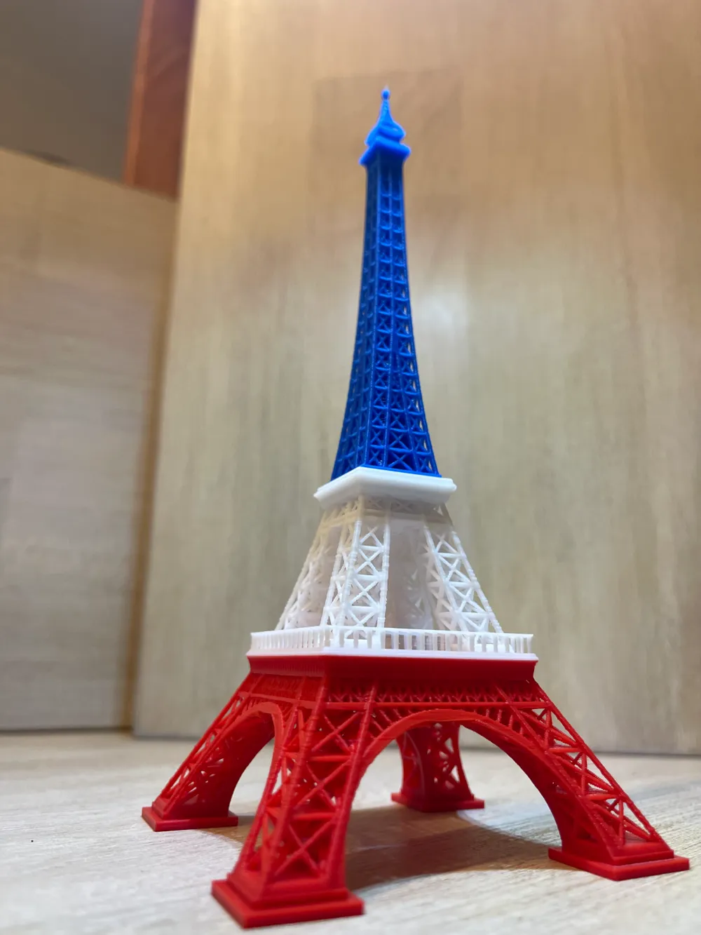Eiffel Tower Memorial - 3 Color, No Support, 7" by ShapeShift 3D Creations - MakerWorld