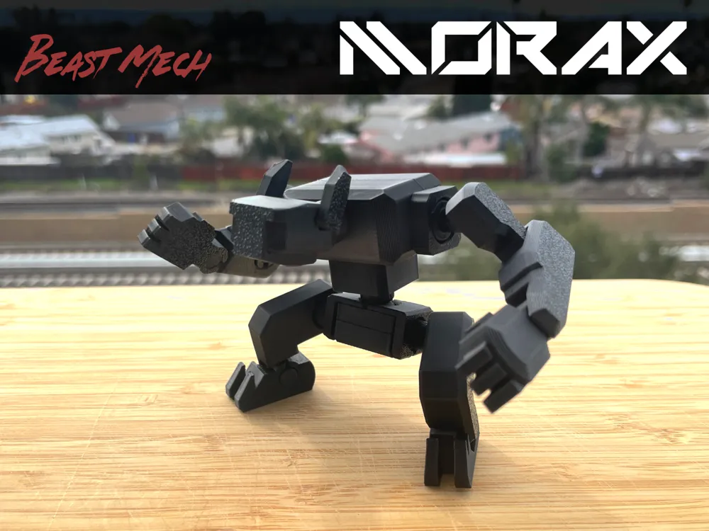 MORAX - Beast Mecha by Kit Crafters MakerWorld: Download Free 3D Models