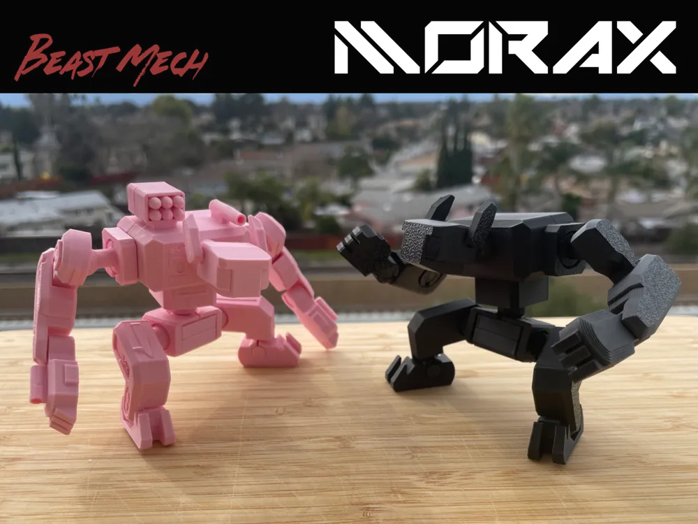 MORAX - Beast Mecha by Kit Crafters MakerWorld: Download Free 3D Models