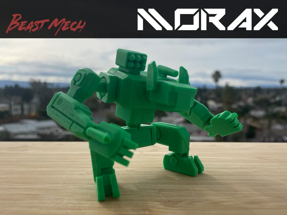 MORAX - Beast Mecha by Kit Crafters MakerWorld: Download Free 3D Models