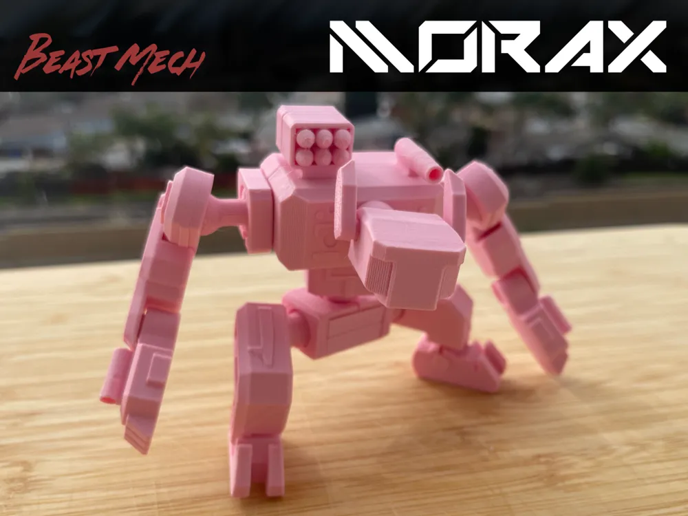 MORAX - Beast Mecha by Kit Crafters MakerWorld: Download Free 3D Models