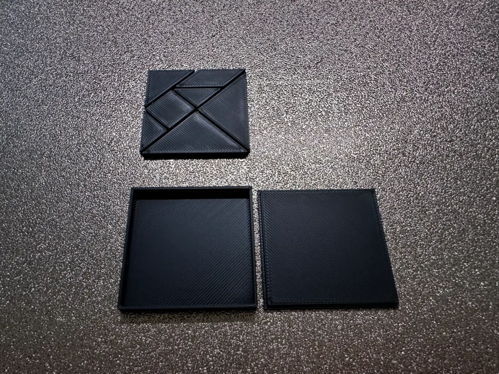 Rompecabezas Tangram – Clásico acertijo chino - Modelo de impresión 3D ...