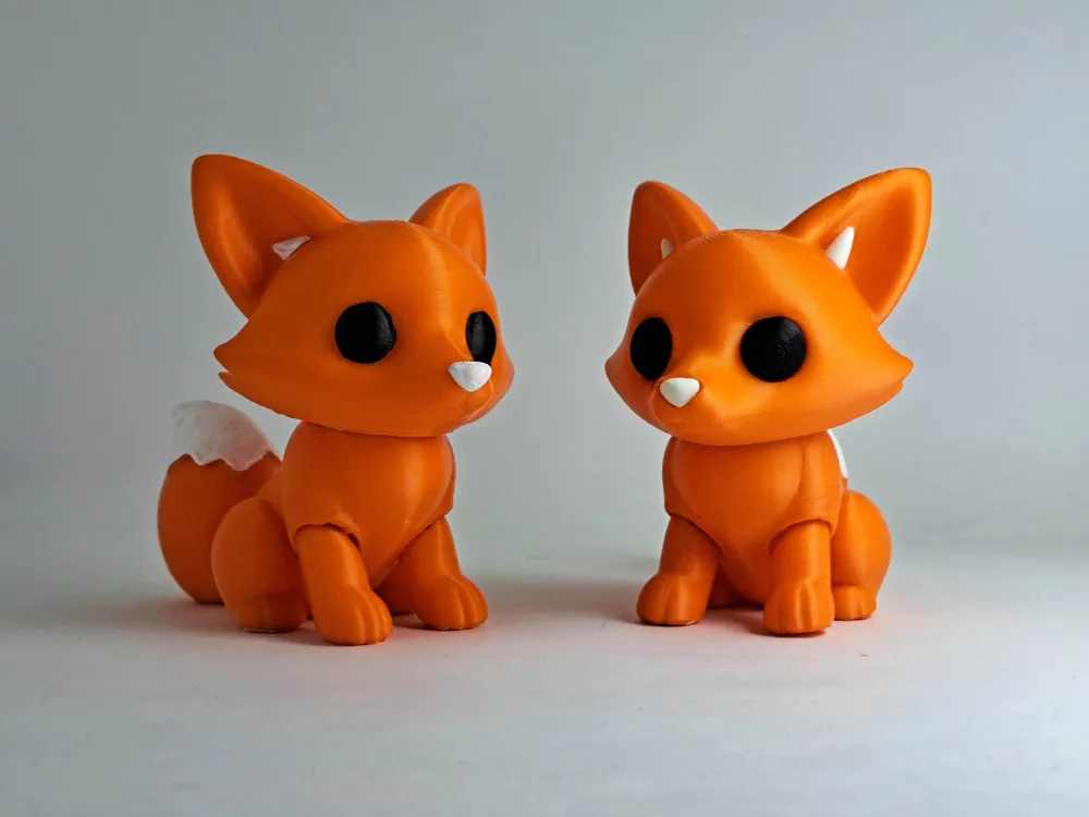 Volpe Flexi Carinissima - Snodata SENZA AMS SENZA Supporti da Draft.Axis MakerWorld: Scarica ...