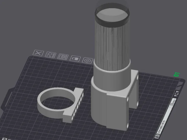 Bambu Lab P1P, P1S, X1 Poop Chute REMIX Remixed by GenevaFly - MakerWorld