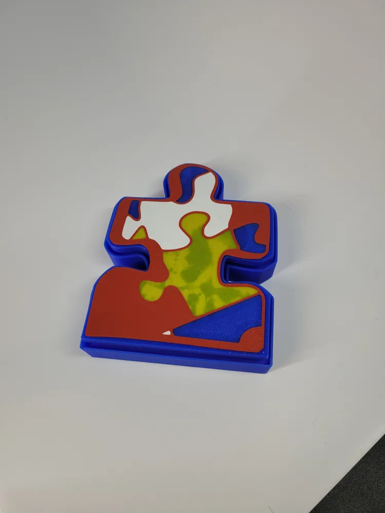 Autism Awareness Clicker by KC3DSHOP MakerWorld: Download Free 3D Models