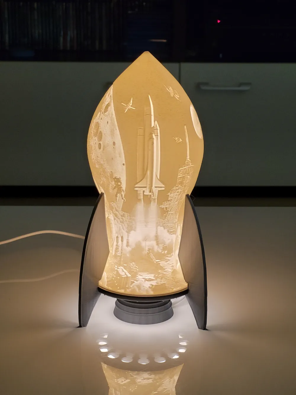 Rocket Lamp - Lithophane by H2Jack Concepts - MakerWorld