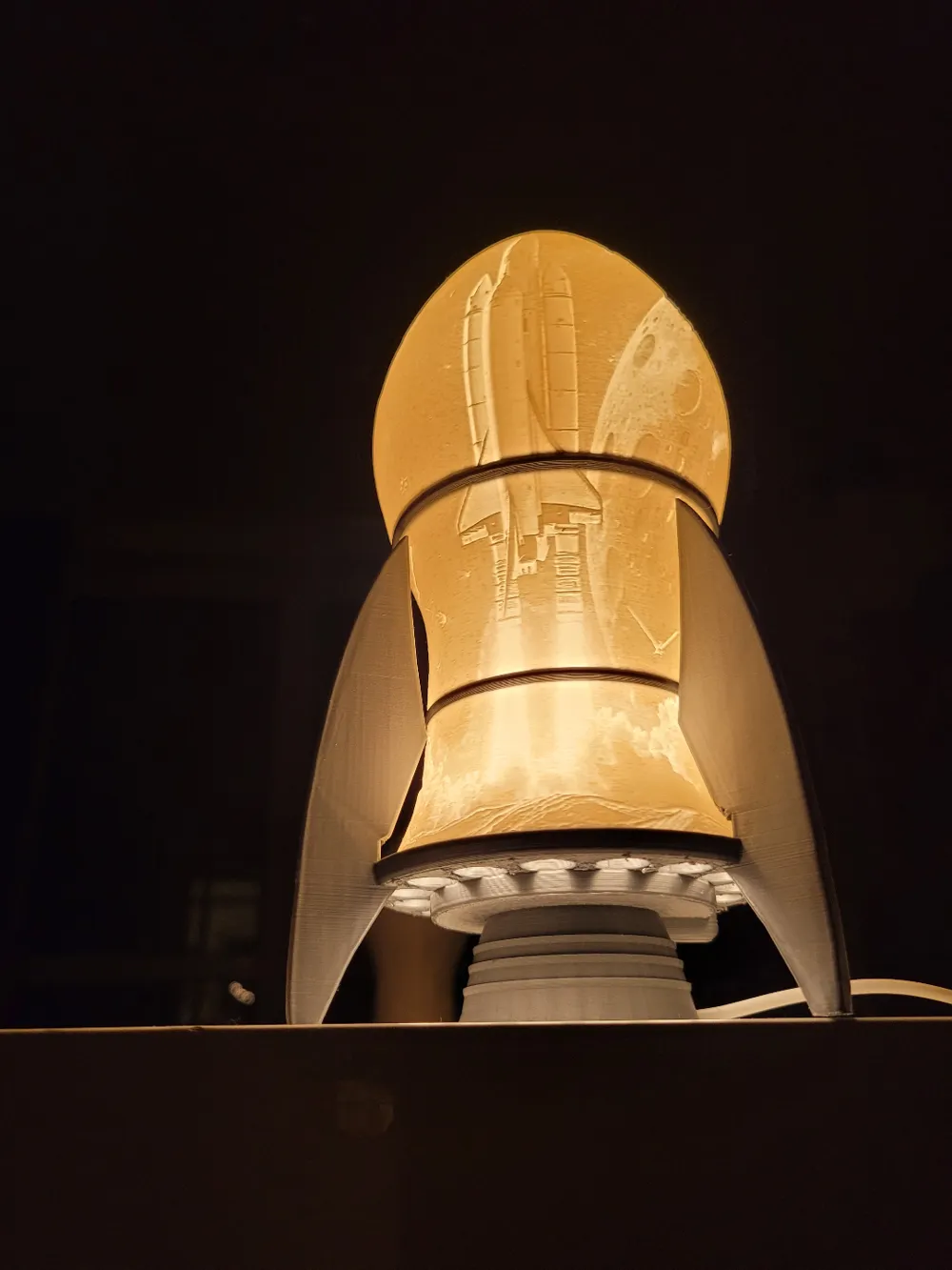 Rocket Lamp - Lithophane by H2Jack Concepts MakerWorld: Download Free ...